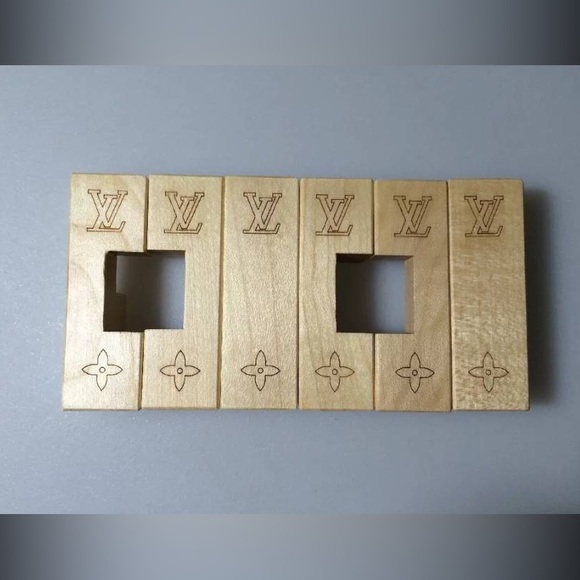Accents | Louis Vuitton Rare Vintage Le Pateki Wooden Puzzle Game ...